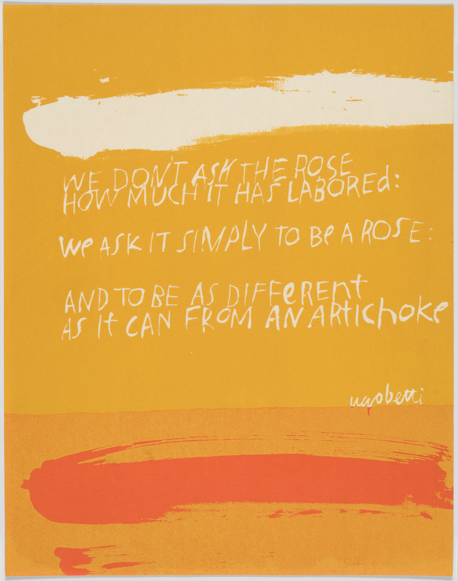 65-50 | we don't ask the rose (print 5) | Corita.org